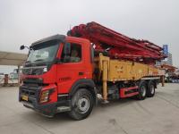 China 2020 Sany 49M Used Truck Mounted Concrete Pump Truck with Volvo Chassis for sale