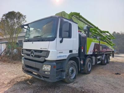 China Zoomlion 63 Meters Concrete Pump Truck Mercedes Benz Pump Trucks 2020 for sale