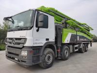 China Used 2019 Zoomlion 63m pump truck with Benz chasis for hot sale for sale