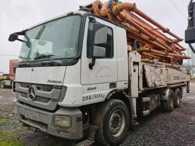 China 2015 Zoomlion Used 49Meter Concrete pump truck with Benz Chassis for sale