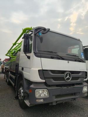 China 2012 Zoomlion 47Meter Concrete Pump Truck with Benz Chassis 130-160 M3/H Output and 16MPa Concrete Press for sale