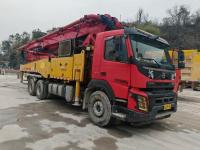 China 49m 2020 Sany Concrete Pumper Truck Used With Robust Volvo Chasis for sale
