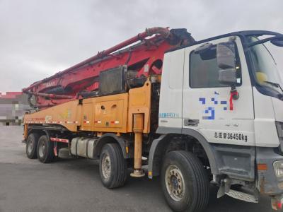 China Used 2016 Sany 49m pump truck with Benz chasis for hot sale for sale