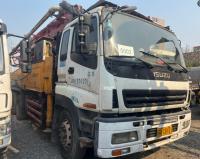 China USED SANYPump Truck In ISUZU Chassis Concrete Construction Pump Truck 40m for sale