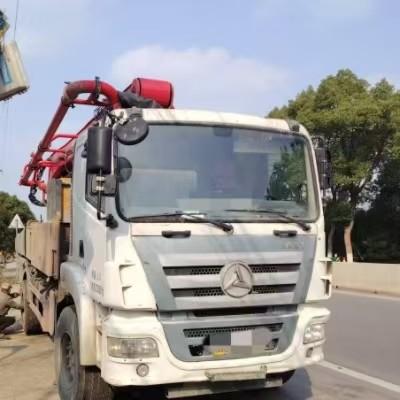 China Used Concrete Pump Truck Original 2019 SANY 37m Small Concrete Pump Truck for sale