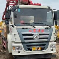 China Used Concrete Pump Truck well condition 2020 SANY 39m concrete boom pump for sale