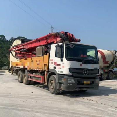 China Used Concrete Pump Truck 2019 SANY 47m 47 meters truck mounted concrete boom pump for sale