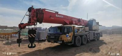 China 2021 Sany Second hand 80t truck  80E6mounted hydraulic crane for sale