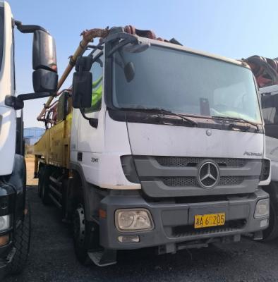 China USED SANY 48m pump truck in Mercedes Benz chassis Concrete Pump Construction Machine for sale