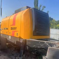 China Used 2019 Trailer Mounted Concrete Pump Sany 9022 Stationary Trailer Concrete Pump for sale