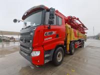 China Used SANY 62m Concrete Pump Construction Machine China Export Second-Hand Pump Truck for sale