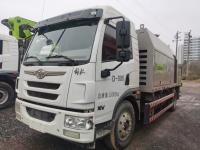 China 2021 Used Zoomlion Truck Mouted Line Pump Concrete Machinery 2nd hand for sale