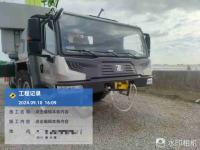 China ZOOMLION 100V5-1 Truck Crane with 60.5 Meters Boom 4-Axle Chassis and Low Usage (1,000 Hours) for Heavy Lifting for sale