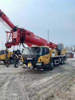 China Used 2021 25-Ton Mobile Truck Crane with 42.5m Main Boom for Construction and Heavy Lifting for sale