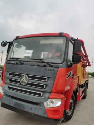 China USED SANY 43m Concrete Pump Truck Concrete Construction Machine for sale