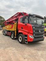 China Original SANY Concrete Pump Truck 49m cement boom truck 4 Axles for sale