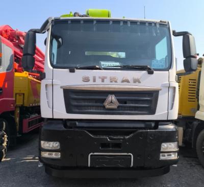 China ZOOMLION 63m USED  Pump Truck Concrete Pump In SITRAK Chassis 2020 for sale