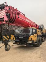 China Second Hand Sany 80T All Terrain Mobile Crane STC800T5 Heavy Lifter Cranes 2018 used for sale