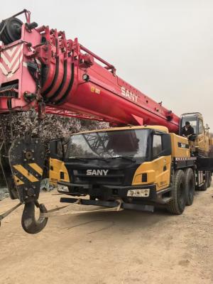 China Second Hand Sany 80T All Terrain Mobile Crane STC800T5 Heavy Lifter Cranes 2018 used for sale
