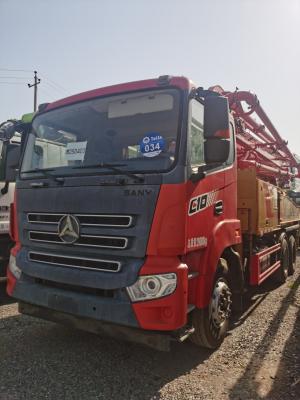 China Used Concrete Pump Truck perfect condition 2021 SANY 43m truck concrete pump for sale