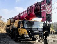 China USED SANY 100 ton mobile crane STC1000T Hydraulic Crane Lifting Machine 2018 Heavy Lifting Crane for sale