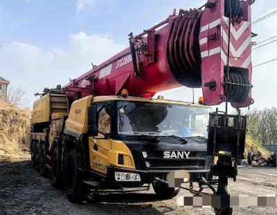 China USED SANY 100 ton mobile crane STC1000T Hydraulic Crane Lifting Machine 2018 Heavy Lifting Crane for sale
