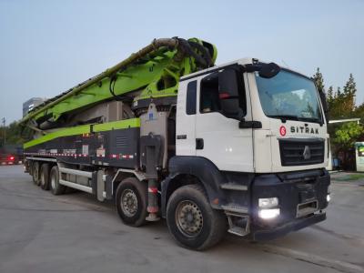 China 2022 Year Zoomlion 66m Concrete Truck Mounted Boom Pump Dump Truck for sale