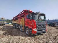 China Used 2021 Sany 65m Hydraulic Concrete Pump Truck For Sale for sale