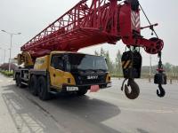 China Officially Certified Used 2021 Sany STC800T6 Truck Crane With Weichai Chassis Engine for sale
