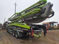 China 2020 Zoomlion Used Concrete Pump Truck 56m boom pump With Sitrak Chasis for sale