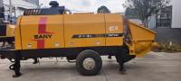 China HBT60C Diesel Used Concrete Trailer Pump 2013 Sany Concrete Pump Tow Behind for sale