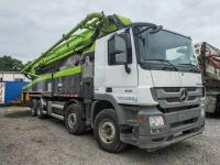 China 2018 Zoomlion Used 56m Truck Mounted Concrete Pump Fully Hydraulic for sale