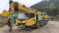 China 2020 XCMG Used Truck Crane 35T Fully Hydraulic Truck Mounted Cranes XCT35L5 for sale