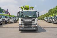 China Zoomlion 6 Wheeler Concrete Pump Truck Mounted 63M Concrete Pumper Truck for sale