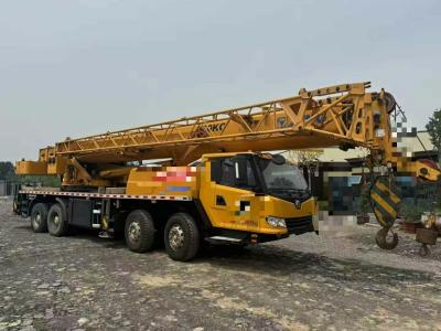 China XCMG QY40KC Used Truck Crane 2020 Old Hydraulic Mobile Crane With Four Outriggers for sale