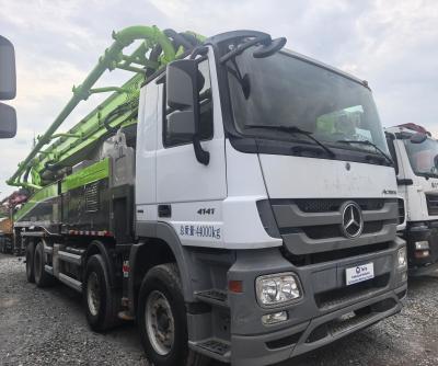 China 2nd Hand Concrete Pump 2019 ZLJ5440THBBE 56m Truck Mounted Boom Pump Euro V for sale