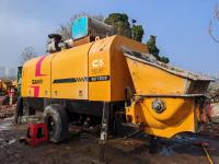 China 2019 Sany 120-20 Trailer Mounted Concrete Pump Used Concrete Machinery for sale
