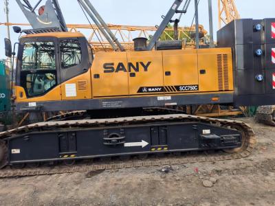 China SANY SCC750C 75 Ton 2nd Hand Crawler Crane Lifting Equipment Fully Functional for sale
