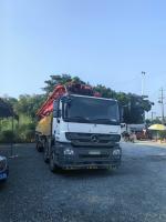 China 2019 SANY 56m Used Concrete Pump Truck Benz Chassis For Building Equipment for sale