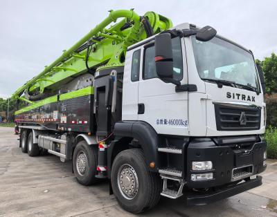 China Zoomlion 62m Truck Mounted Concrete Pumps With Sitrak Chassis Euro 6 ZLJ5460THBKF for sale