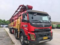 China 2021 SANY Used 62m Concrete Pump Truck With VOLVO Chassis Construction Machinery for sale