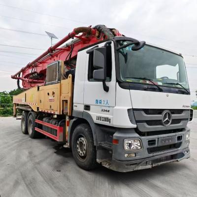 China Used 2019 SANY 49m Concrete Pump Truck with 3 Axles in Excellent Condition for sale