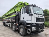 China 4 Axles Concrete Boom Pump Truck new 2025 Zoomlion 62meter With Sitrak Chassis for sale
