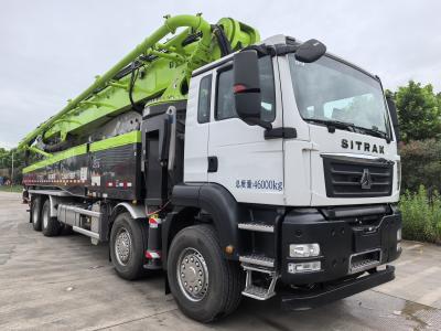 China 4 Axles Concrete Boom Pump Truck new 2025 Zoomlion 62meter With Sitrak Chassis for sale