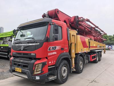 China 2021 Sany 62m Concrete Pump Truck with Volvo Chassis 130m³/h Output and 13MPa Pressure for sale