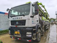 China Used 2023 Zoomlion 70m Pump Truck With Sitrak Chasis For High-rise Construction for sale