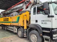 China Used 2023 XCMG 72m XZS5552THBZ Pump Truck With Sitrak Chasis For High-rise Construction for sale