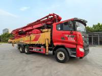 China Used 2021 Sany SYM5351THB 52m pump truck with Sany chasis for hot sale for sale