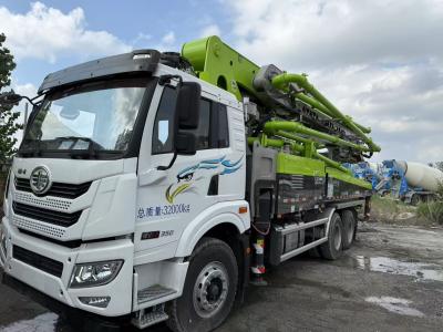 China 2025 Zoomlion 47M Concrete Pump Truck with 120 m³/h Pumping Output and 365° Continuous Rotation for sale