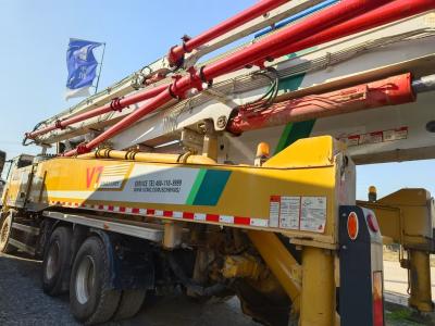 China Brand-new 2021 XCMG HB58V 58m Pump Truck with Sitrak Chassis Featuring 180 m³/h Output and 5 Sections RZ Fold Boom for sale